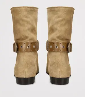 Isabel Marant Étoile Suede Reena Ankle Boots