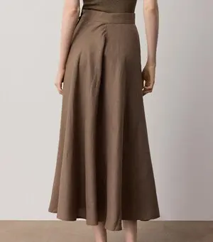 Ralph Lauren Linen Kenzie Skirt