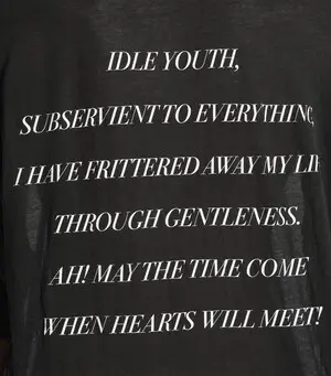 Balenciaga Graphic Print T-shirt