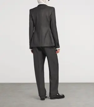 Balenciaga Wool Twill Blazer