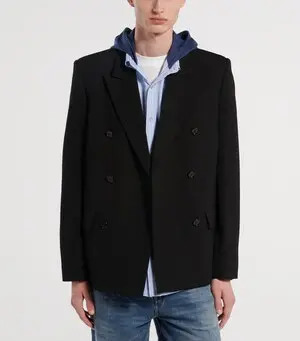 Balenciaga Wool Double-breasted Jacket