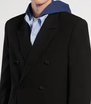 Balenciaga Wool Double-breasted Jacket