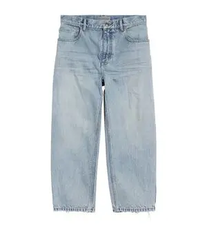 Balenciaga Jackie Cropped Straight-leg Jeans