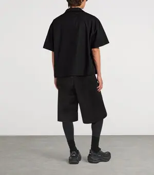 Balenciaga Graphic Print Bowling Shirt