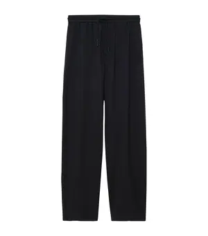 Loewe Wool-blend Drawstring Trousers