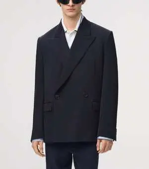 Loewe Double-breasted Jacket With Cuffs
