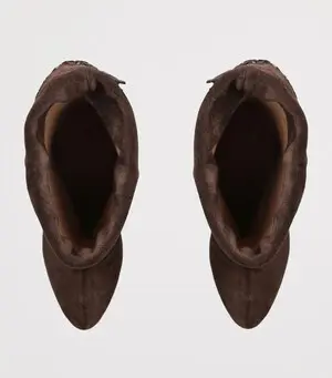 Isabel Marant Étoile Suede Dalby Heeled Boots 55