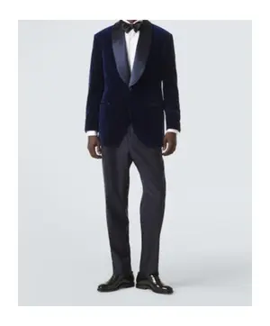 Brunello Cucinelli Wool And Silk Straight Pants