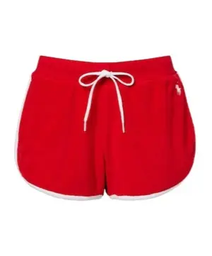 Polo Ralph Lauren Cotton-blend Terry Shorts - Red