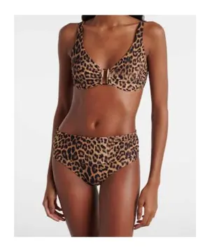 Melissa Odabash Bel Air Leopard-print Bikini Bottoms