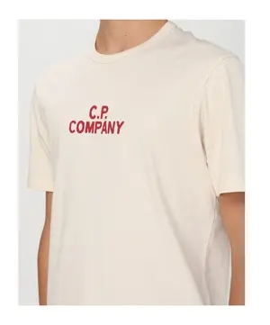 C.P. COMPANY Logo-printed Crewneck T-shirt