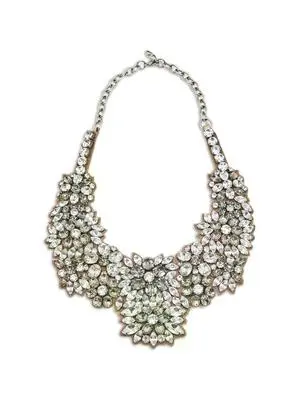 Valentino Garavani Embellished Cable-link Necklace - Silver