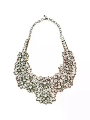 Valentino Garavani Embellished Cable-link Necklace - Silver