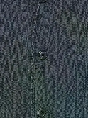 Ermenegildo Zegna Herringbone-pattern Single-breasted Blazer
