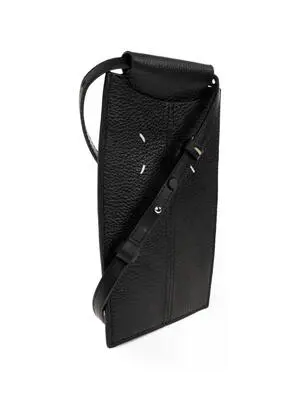 MAISON MARGIELA Grained-leather Phone Holster Bag