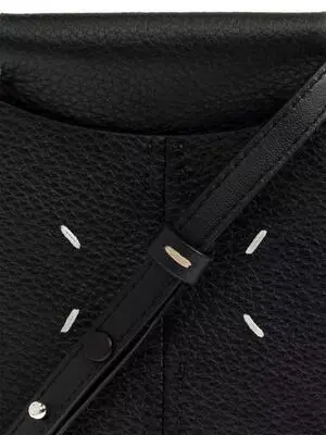 MAISON MARGIELA Grained-leather Phone Holster Bag