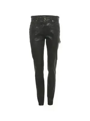 Just Cavalli Coated Slim-fit Jeans - Black