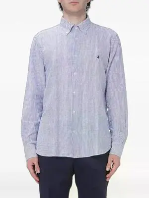 BROOKSFIELD Striped Linen Shirt