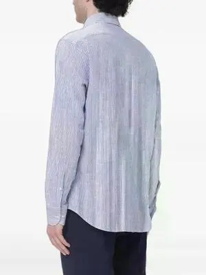 BROOKSFIELD Striped Linen Shirt