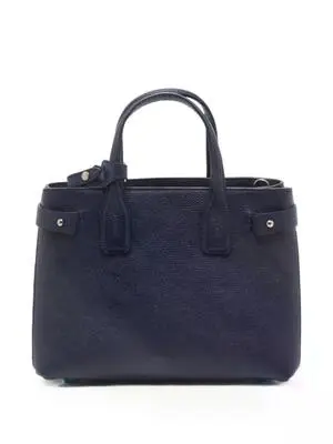 Burberry Banner Small Tote Bag - Blue