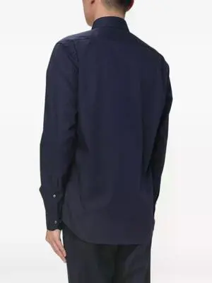 BROOKSFIELD Cotton-poplin Button-down Shirt