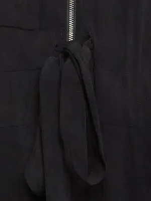 424 Zipped Hooded Maxi Dress