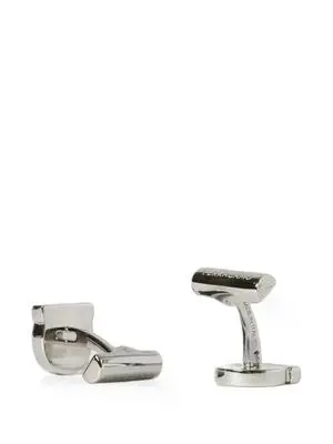 FERRAGAMO Gancini Enamel-detail Cufflinks