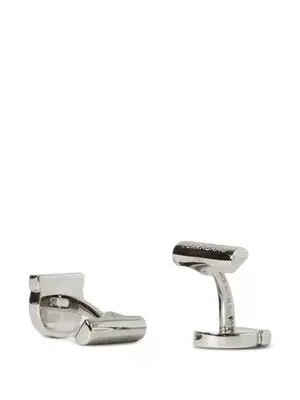 FERRAGAMO Gancini Enamel-detail Cufflinks