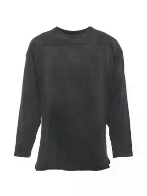 MAISON MARGIELA Logo Print Crew Neck Sweatshirt