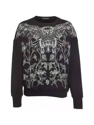 Alexander McQueen Embroidered Crew Neck Sweater