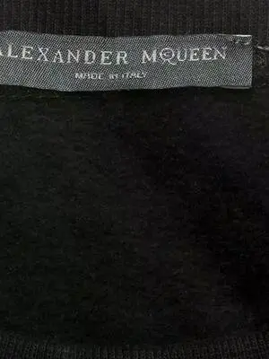 Alexander McQueen Embroidered Crew Neck Sweater