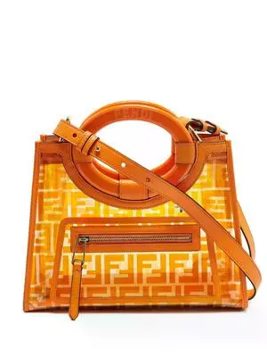 Fendi Small Runaway Ff-motif Tote Bag
