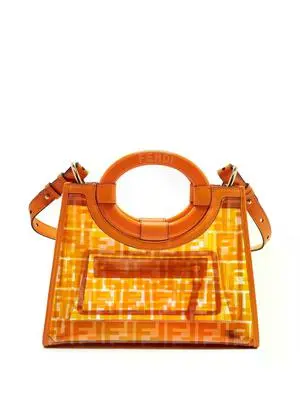 Fendi Small Runaway Ff-motif Tote Bag