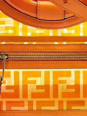 Fendi Small Runaway Ff-motif Tote Bag