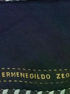 Ermenegildo Zegna Geometric Pattern Neck Tie