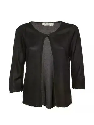 Max Mara Fine-knit Cardigan - Black