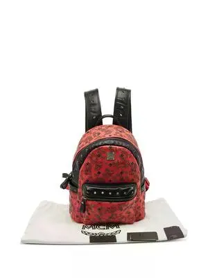 Mcm Stark Stud-embellished Backpack