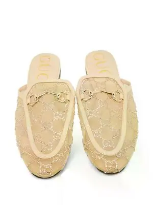 Gucci Princetown Horsebit Embellished Mules