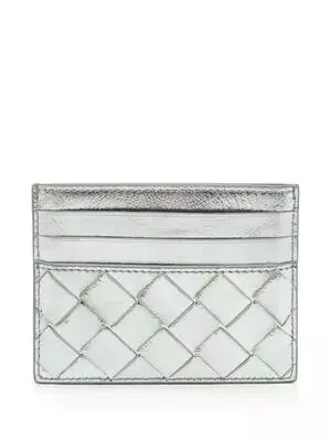 Bottega Veneta Intrecciato Leather Card Holder