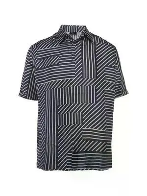 Fendi Striped Silk Shirt