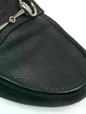 Gucci Horsebit Loafers In Grained Leather