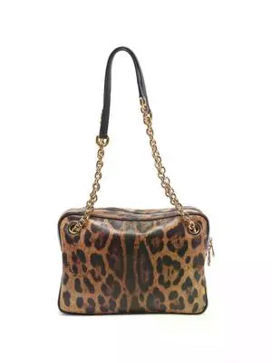 Dolce & Gabbana Leopard Print Shoulder Bag