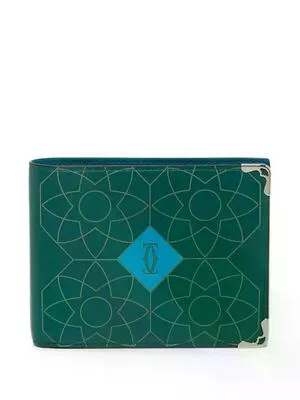 Cartier Must De Bifold Wallet - Green