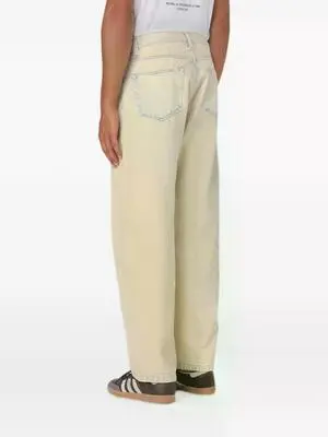 Carhartt Work In Progress Logo-patch Straight-leg Jeans