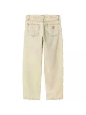 Carhartt Work In Progress Logo-patch Straight-leg Jeans