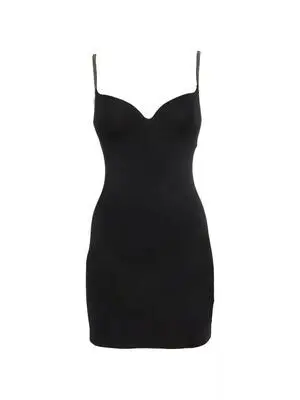 Brunello Cucinelli Monili Strappy Mini Dress - Black