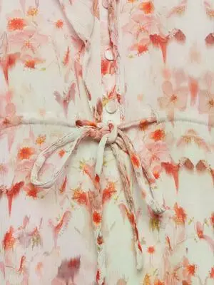 ALLSAINTS Floral Print Mini Dress