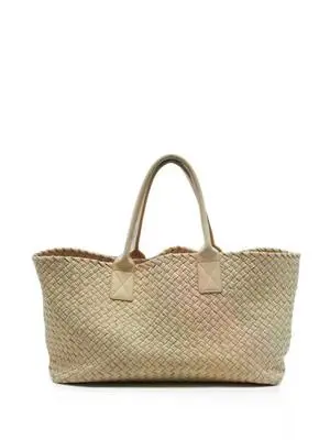 Bottega Veneta Cabat Intrecciato Tote Bag - Neutrals