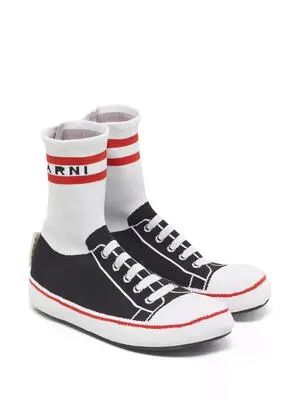 Marni Logo-print Sock-style Sneakers