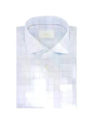 Eton Check-pattern Shirt - Blue